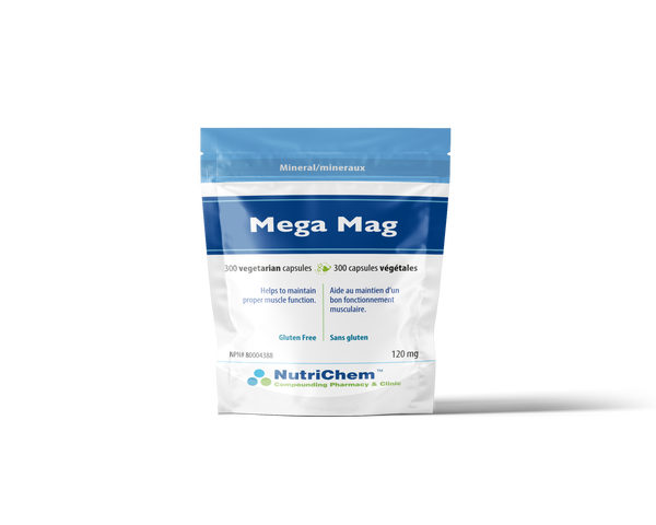 Mega Mag Magnesium Supplement - NutriChem